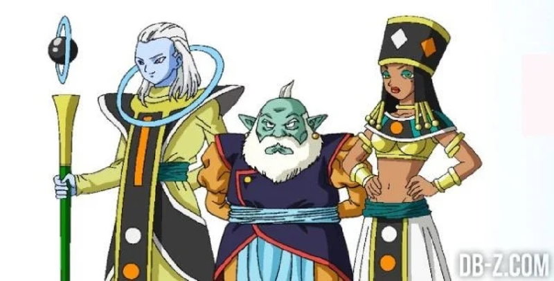 Los dioses y ángeles de los 12 universos de Dragon Ball Super