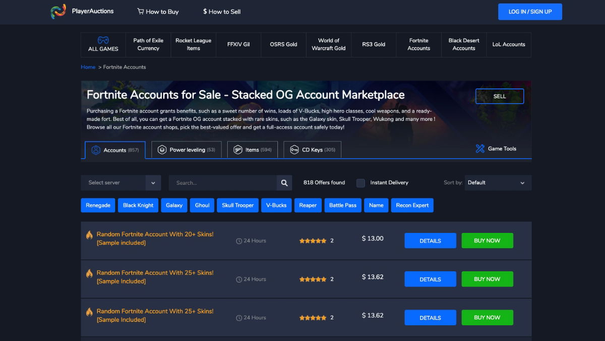 PlayerAuctions, GUÍA COMPLETA : cómo comprar y vender fácilmente