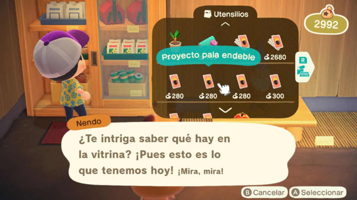 Cómo conseguir y construir la pala en Animal Crossing: New Horizons