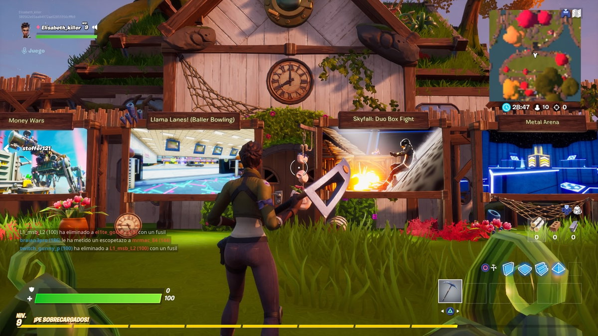 Cómo se juega al Modo Creativo de Fortnite