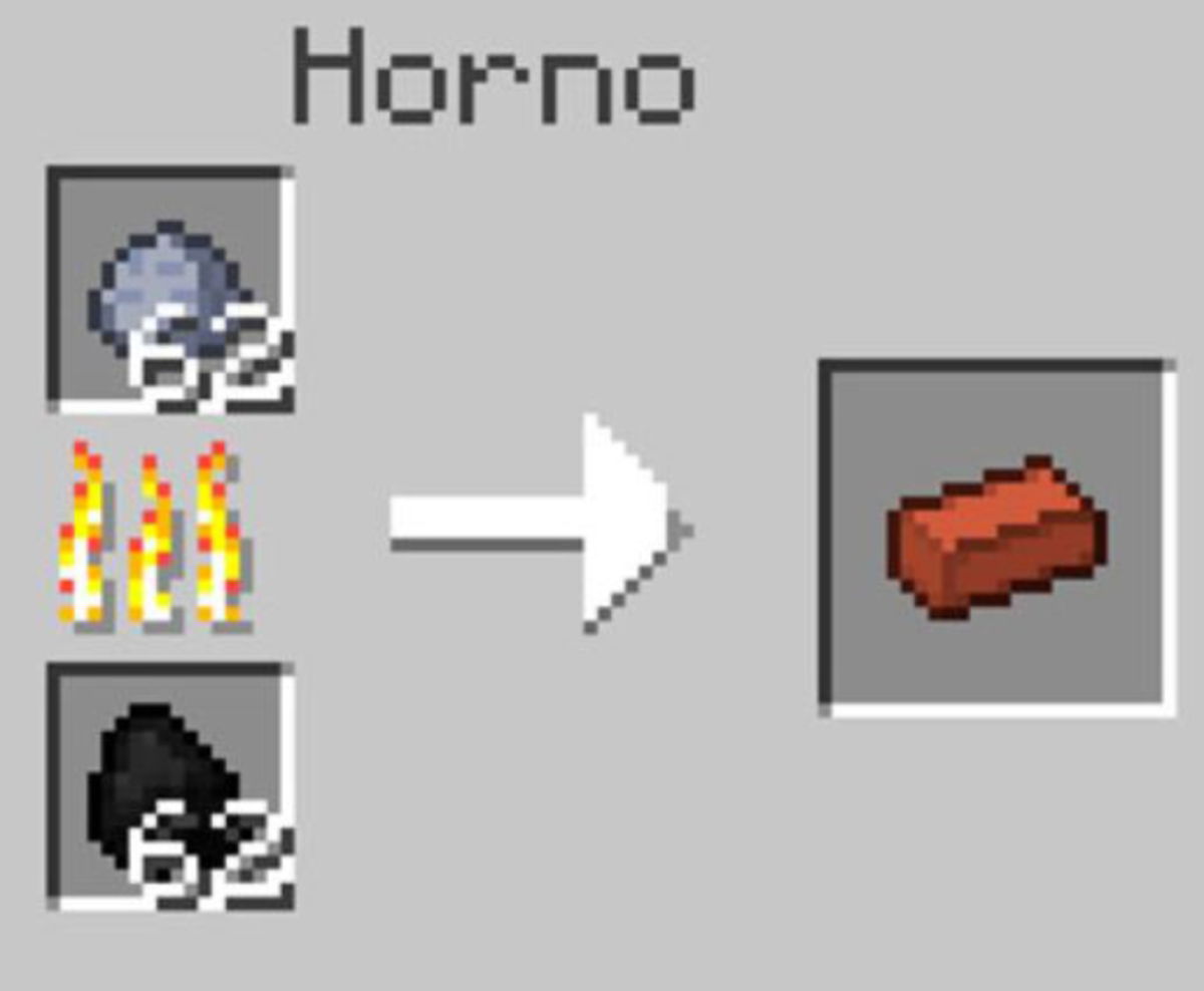 Cómo hacer ladrillos en Minecraft