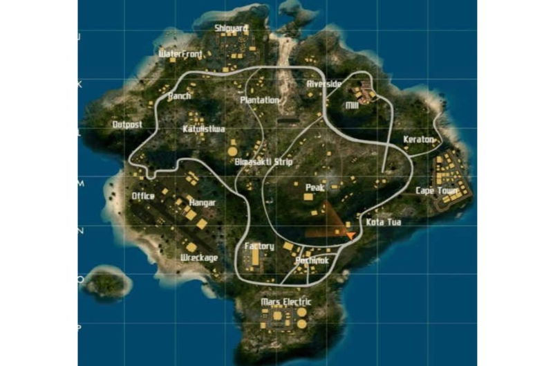 Los mapas de Free Fire y en qué consiste cada uno