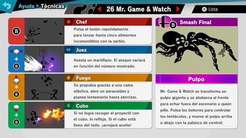 Guía completa de todos los personajes de Super Smash Bros. Ultimate