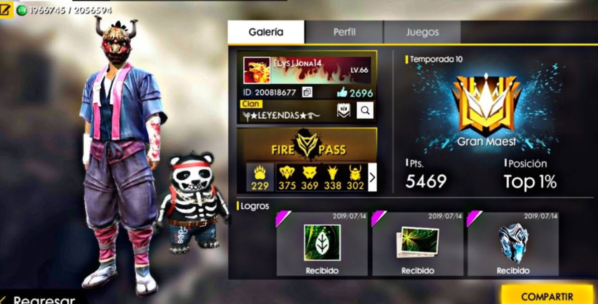 Free Fire: en qué consiste el rango gran maestro