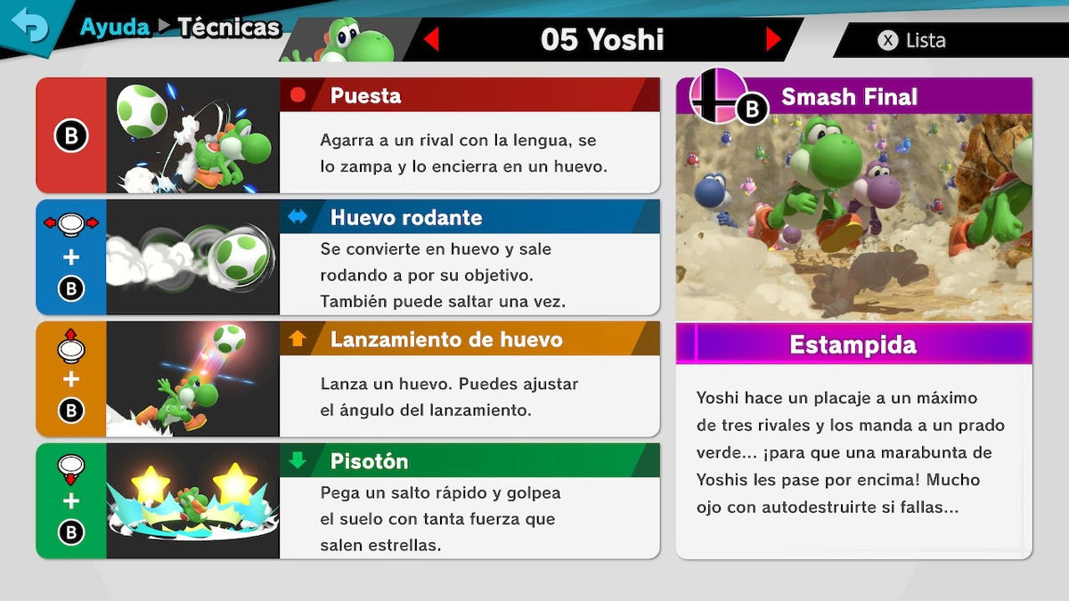 Guía completa de todos los personajes de Super Smash Bros. Ultimate