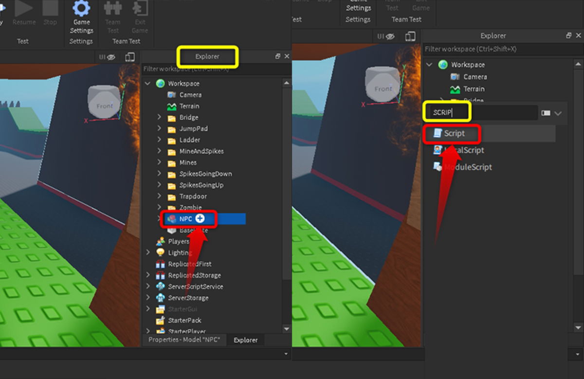 Cómo hacer un NPC en Roblox