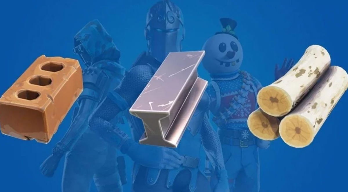 Cuáles son los materiales de Fortnite