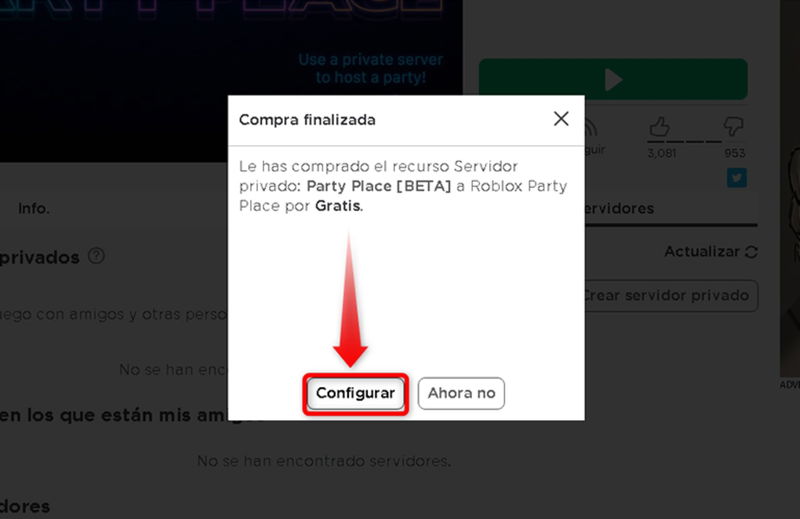 Cómo hacer un servidor privado en Roblox