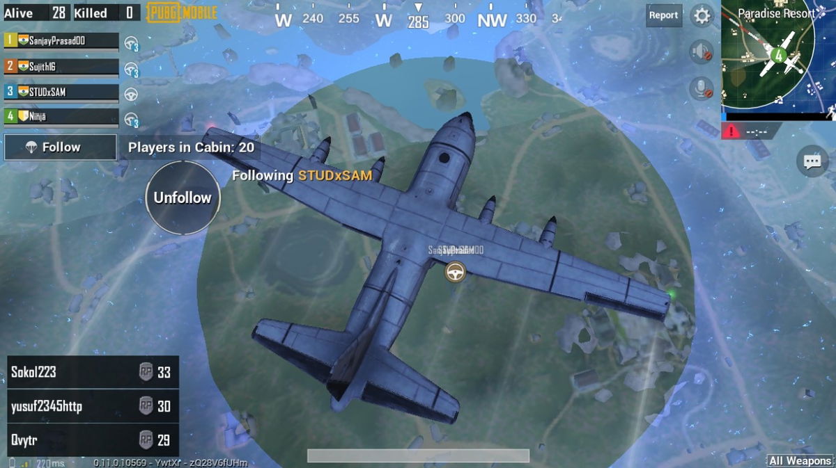 Modo de juego Mini-Zona en PUBG MOBILE