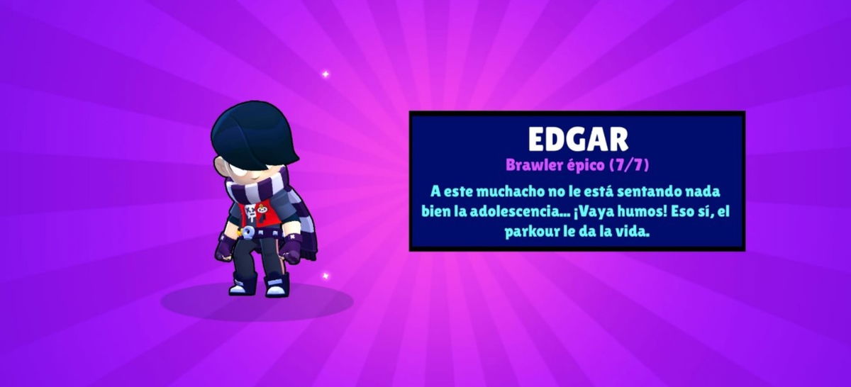 Todo lo que debes saber sobre Edgar en Brawl Stars