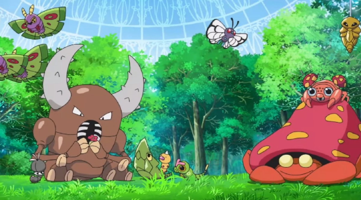 Pokémon de tipo Bicho en Pokémon GO