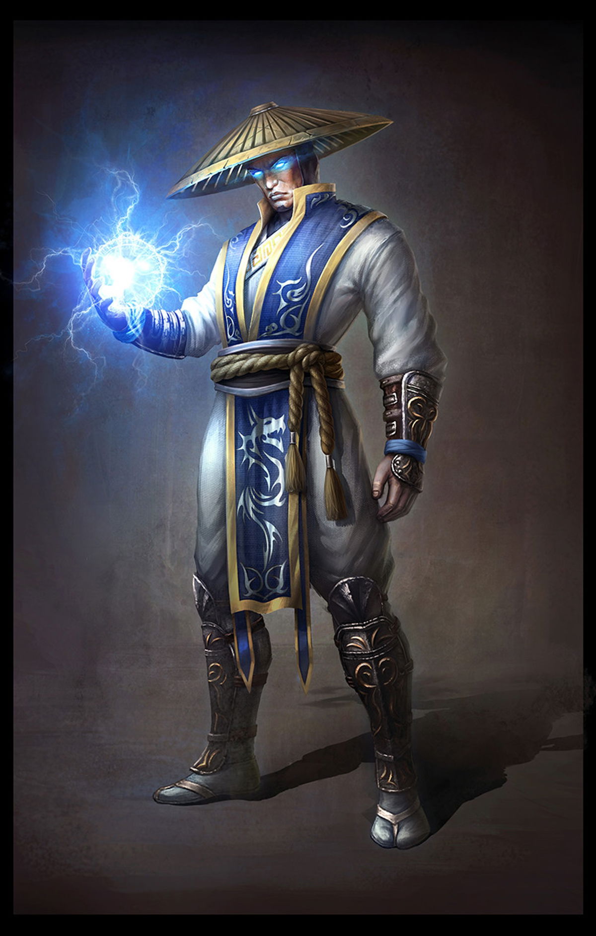 Alucinarás con esta increíble ilustración de Raiden de Mortal Kombat