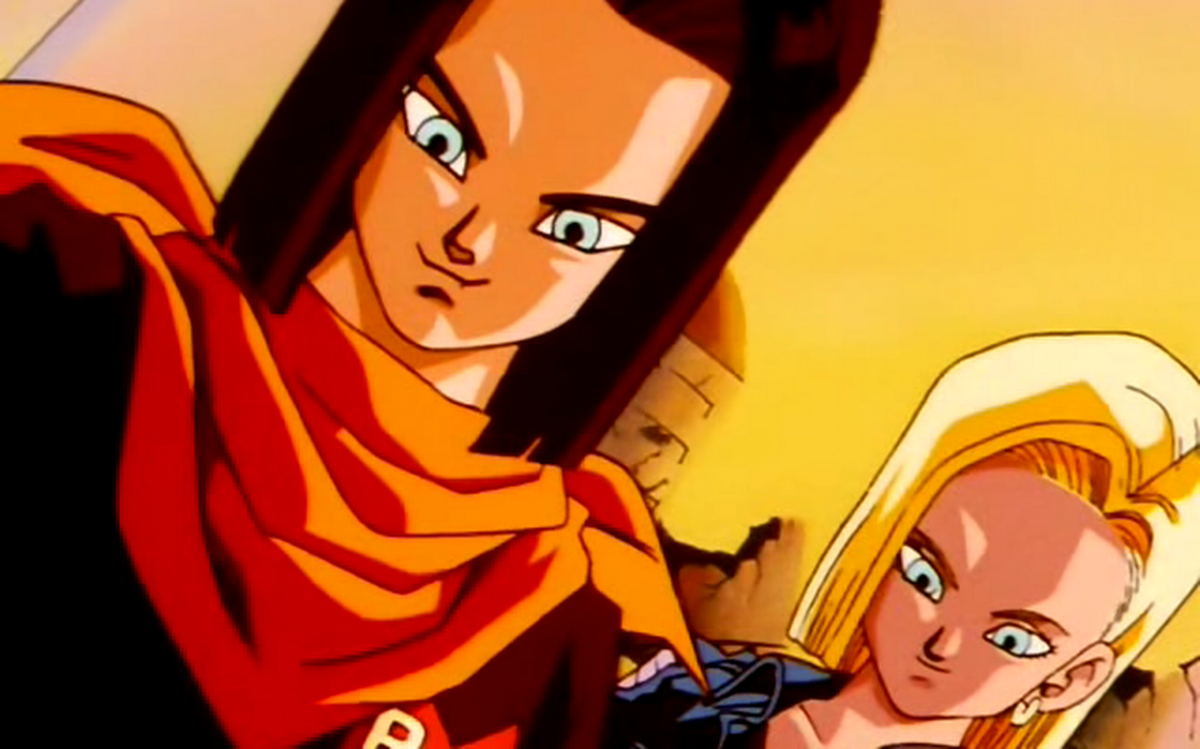Realiza un diseño del Androide 17 de Dragon Ball con aspecto realista ...