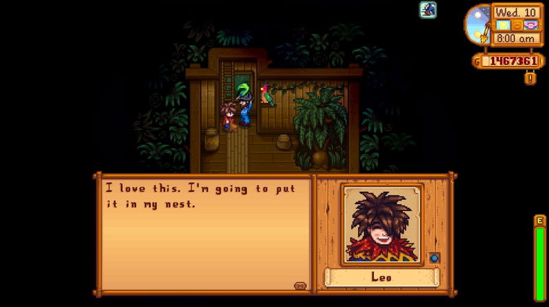 Todo lo que debes saber de Leo en Stardew Valley