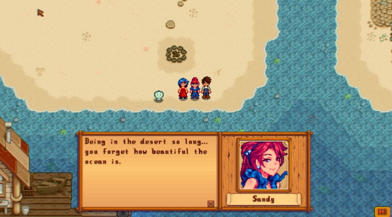 Todo lo que debes saber de Sandy en Stardew Valley