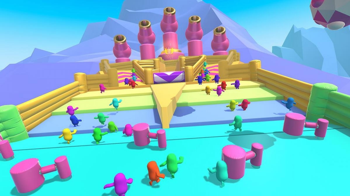 Tipos de obstáculos en los minijuegos de Fall Guys
