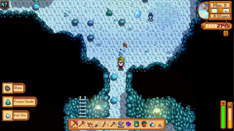 Stardew Valley: cómo conseguir Geodas congeladas