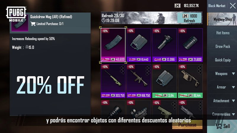 Qué es el mercado negro en Metro Royale en PUBG Mobile