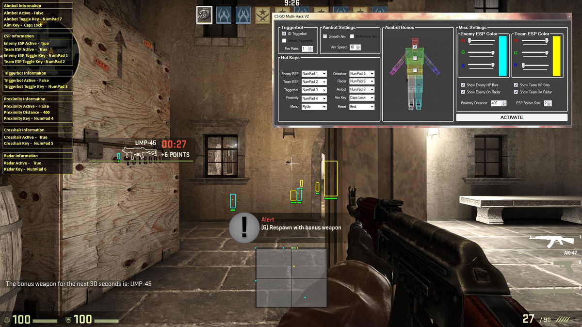 Qué son los Aimbots en Counter Strike: GO
