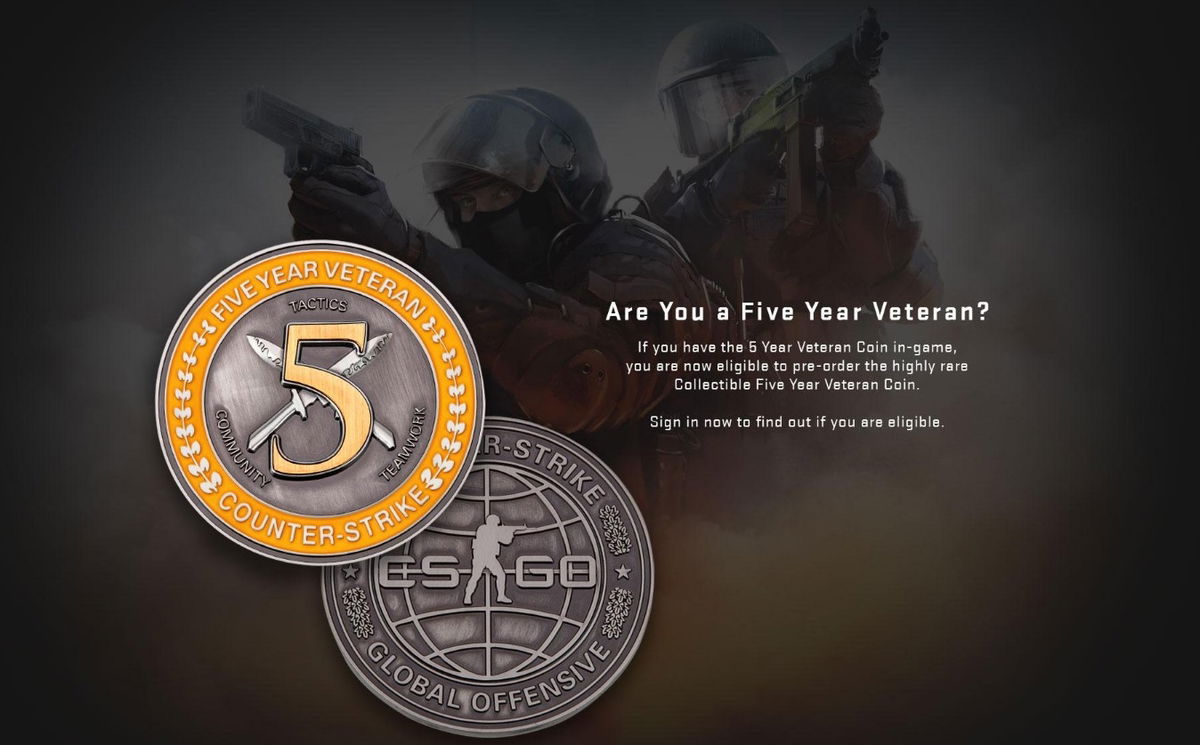 Cómo conseguir la medalla de 10 años en Counter-Strike: Global Offensive