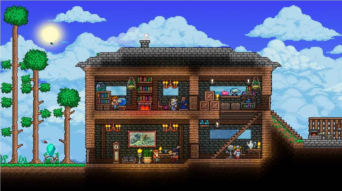 Cómo construir una casa en Terraria: todo lo que debes saber