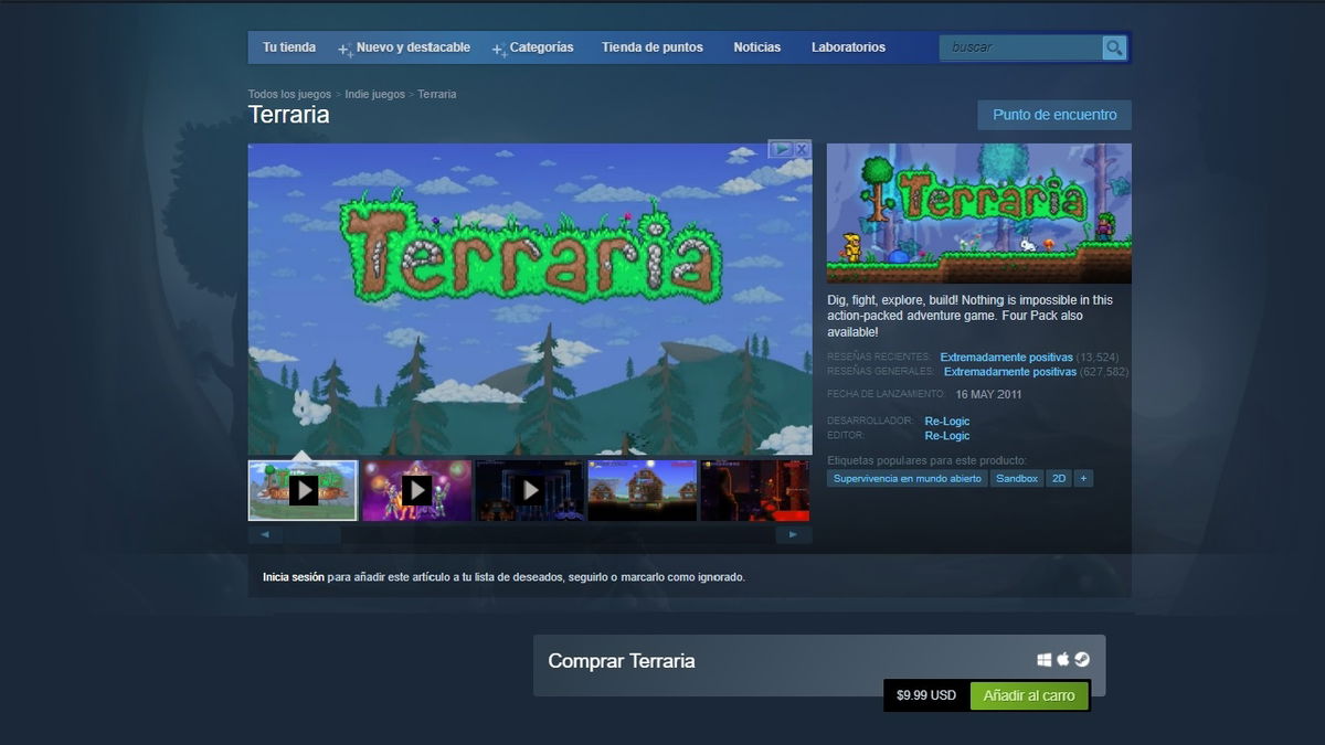 Cómo descargar y comenzar a jugar Terraria en móvil y PC