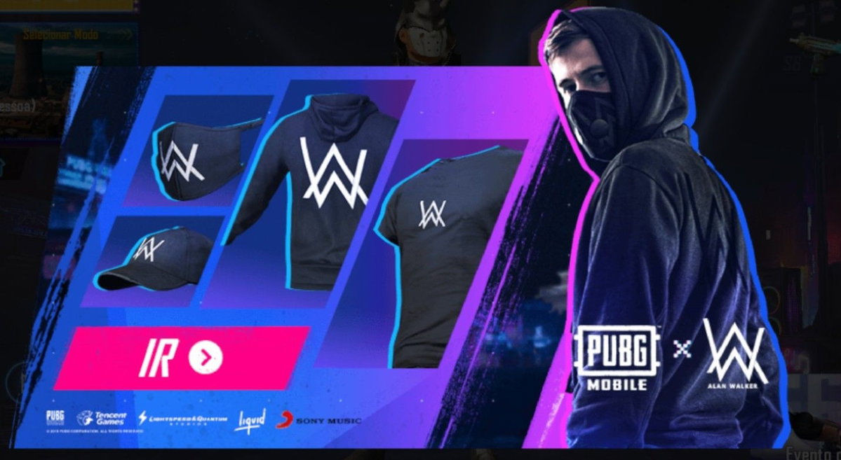 Todo sobre la nueva colaboración de Alan Walker con PUBG Mobile