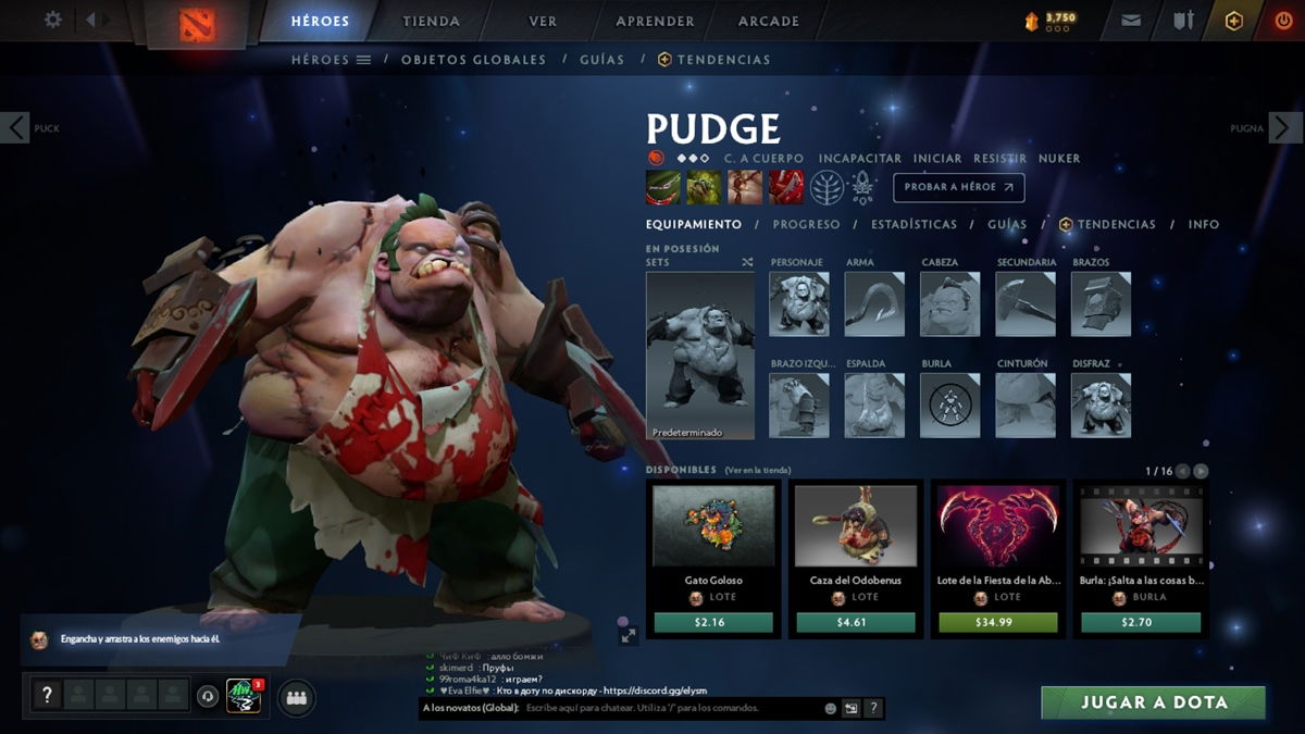 Cómo controlar a Pudge en Dota 2