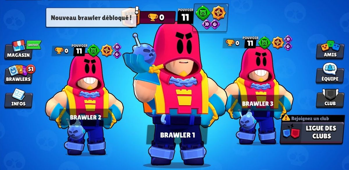 Habilidades y estadísticas sobre Grom en Brawl Stars
