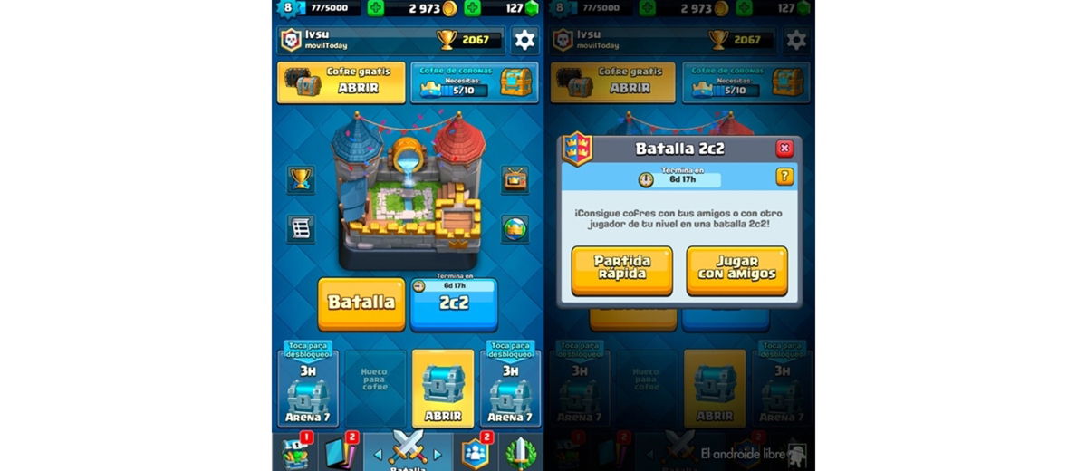 Cómo ganar en el modo 2c2 de Clash Royale