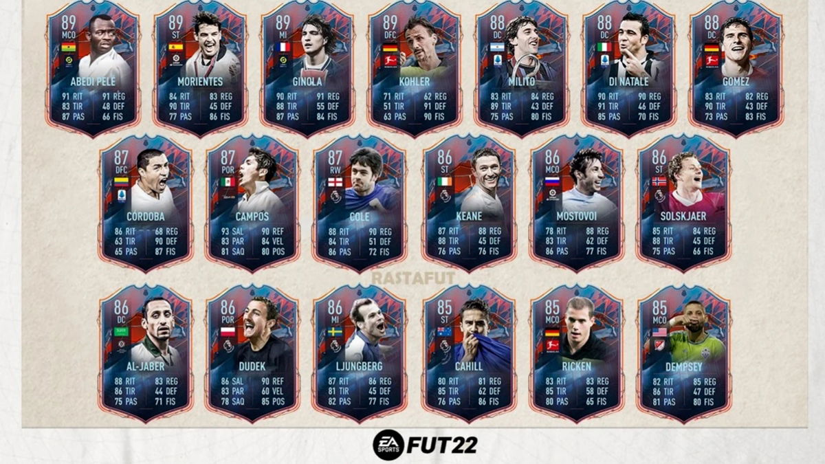 Todos los Héroes FUT y cómo conseguirlos en FIFA 22