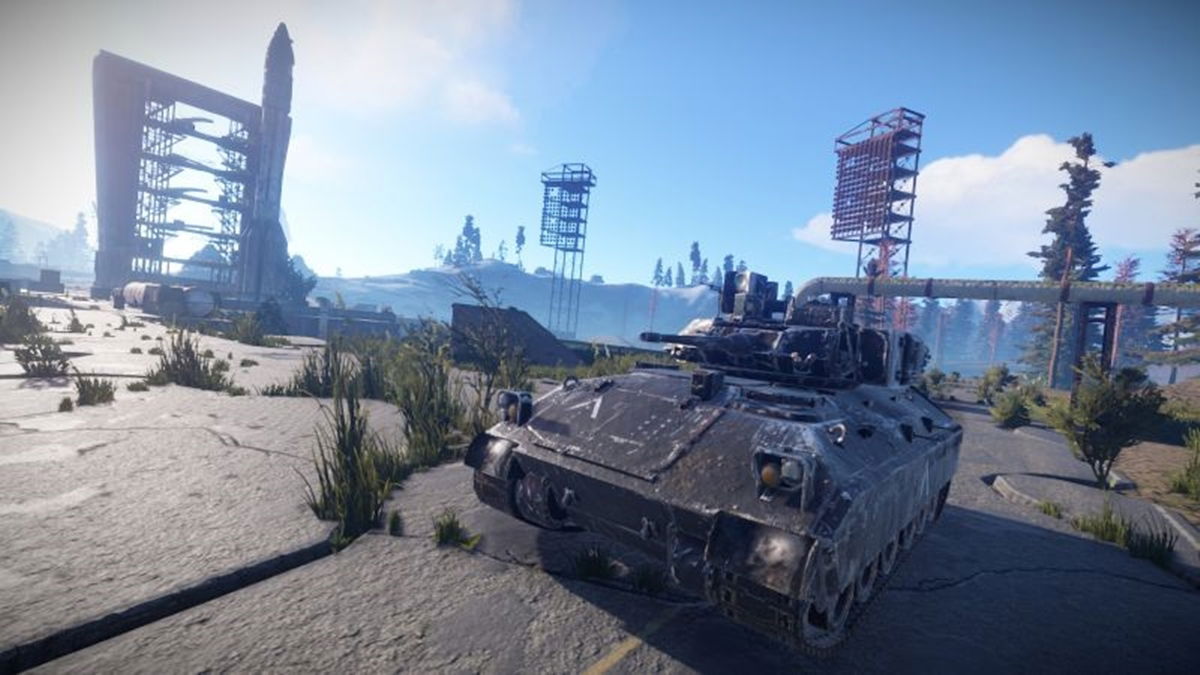 Cómo destruir el tanque Bradley APC en Rust
