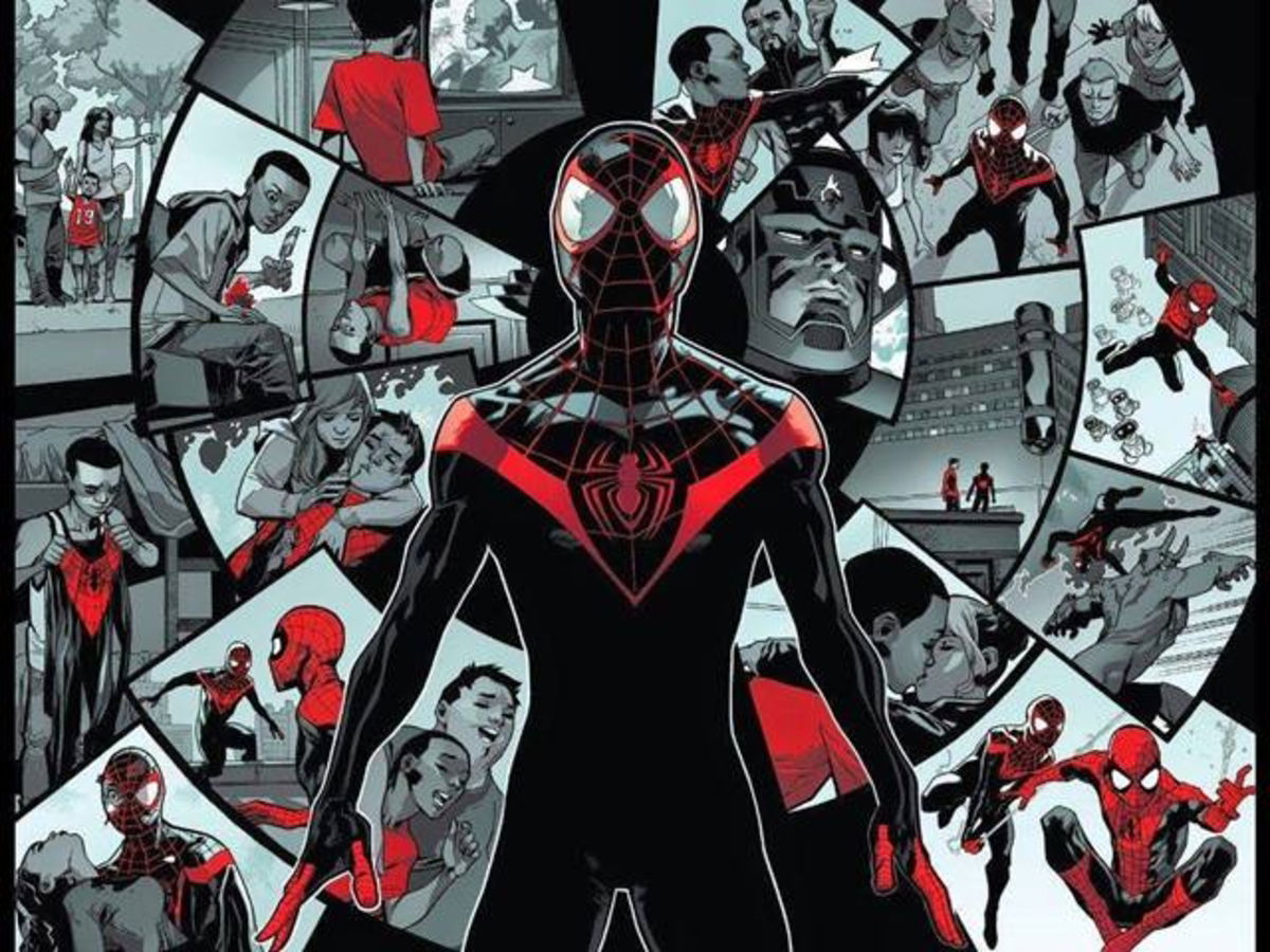 Miles Morales muestra su impresionante traje simbionte