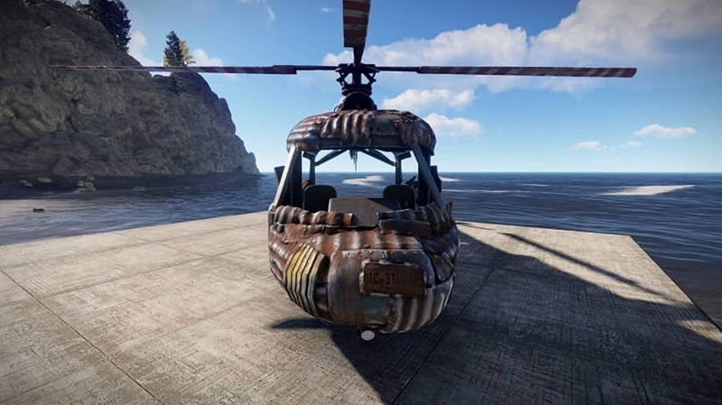 Cómo destruir helicóptero de patrulla en Rust