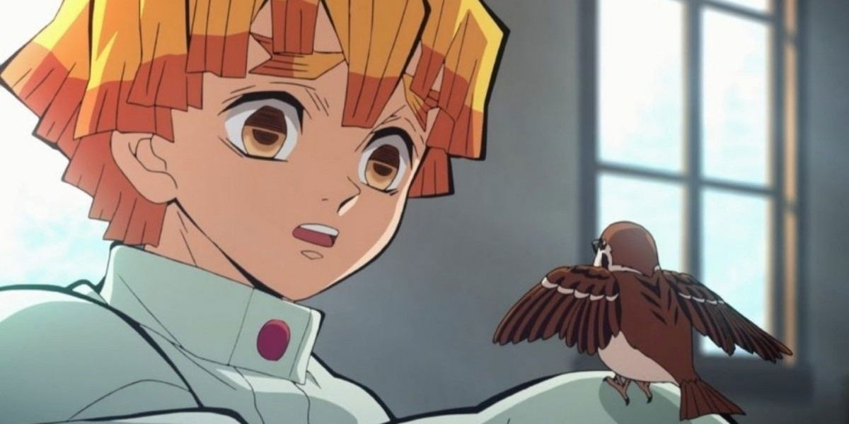 Kimetsu no Yaiba: ¿por qué Zenitsu tuvo un gorrión en vez de un cuervo?
