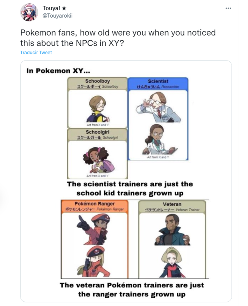 Los NPC de Pokémon X/Y tienen una curiosidad de la que puede que no te ...