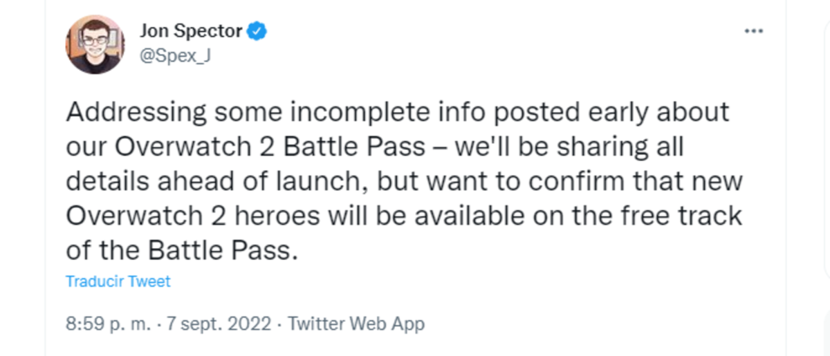 Overwatch 2: los jugadores no están satisfechos con el cambio en los ...