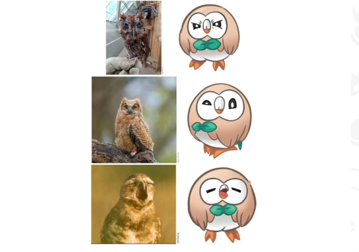 Pokémon: no querrás perderte este adorable fan art de Rowlet basado en ...