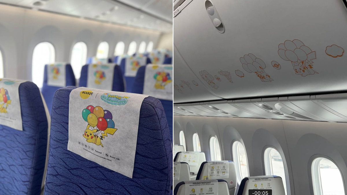 Este avión de Pokémon es el sueño de cualquier fan para viajar, pero ...