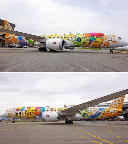 Este avión de Pokémon es el sueño de cualquier fan para viajar, pero ...