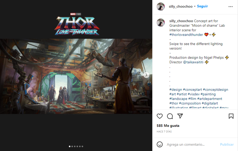 Esta ilustración del Gran Maestro de Thor: Love and Thunder es lo mejor que verás hoy