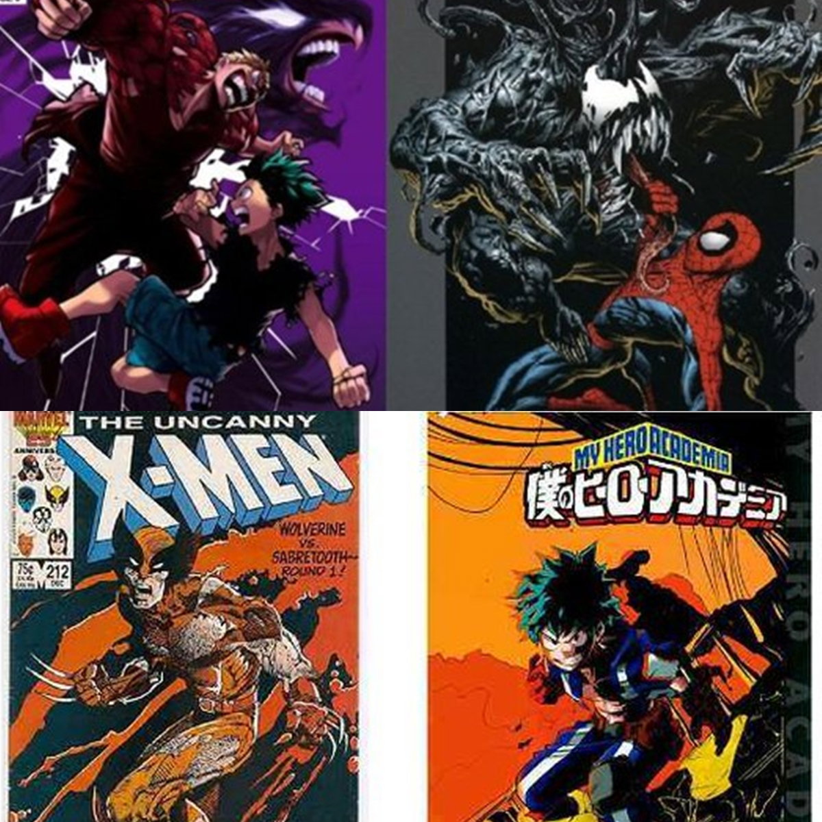 My Hero Academia: referencias de personajes a DC y Marvel
