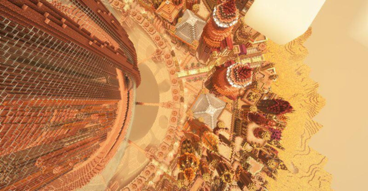 Un jugador de Minecraft recrea a la perfección el planeta Gallifrey de ...