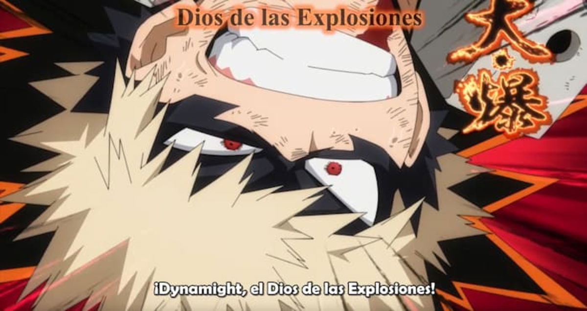 My Hero Academia revela el nuevo nombre y poder de Bakugo
