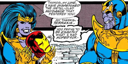 Este es el motivo por el que Marvel prescindió de la mujer de Thanos ...