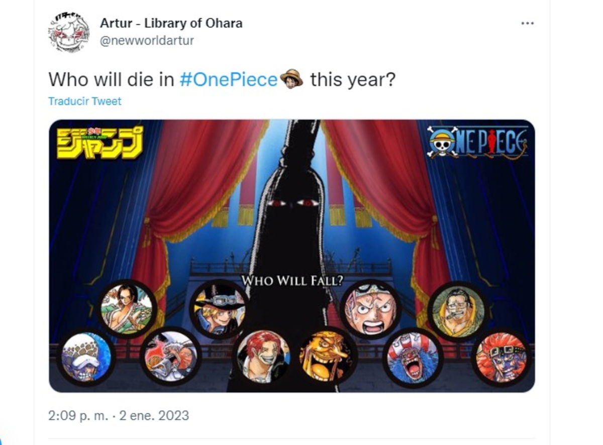 One Piece: estos son los personajes que morirán en 2023, según los seguidores