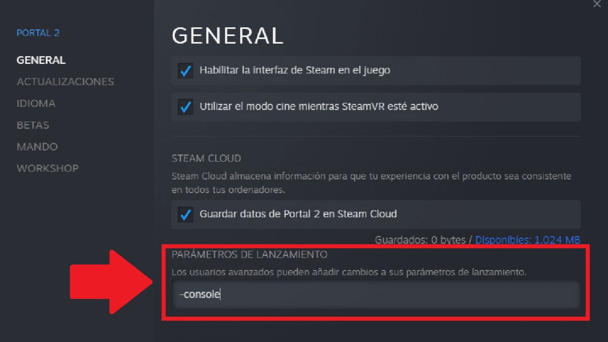 Cómo activar la consola de desarrollador de Steam