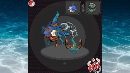Esta fusión entre los Pokémon Sharpedo y Dhelmise es increíble