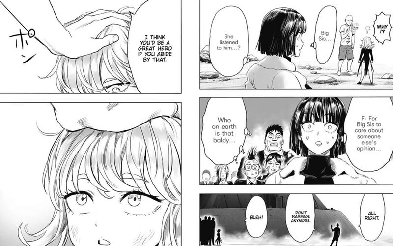 One Punch Man logra darle un giro diferente a una de sus peores batallas