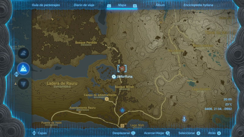 Cómo acceder al Bosque perdido en Zelda: Tears of the Kingdom